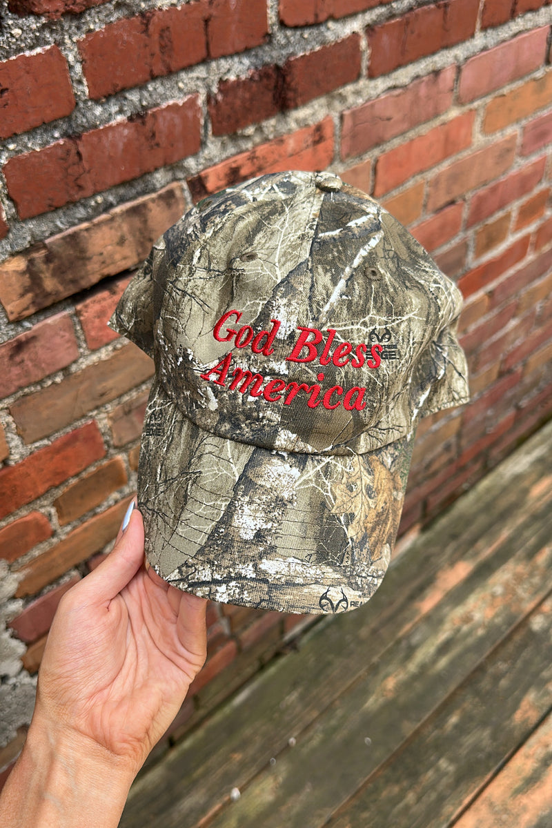 God Bless America hat in red – harlow & poppy